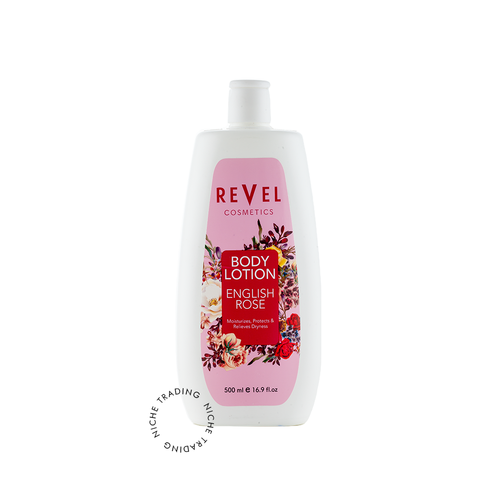 Premium Skincare Product | REVEL ENGLISH ROSE BODY LOTION 500ML – Niche-Trading