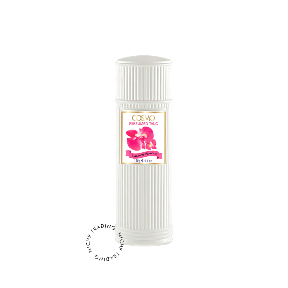 Premium Skincare Product | COSMO PERFUMED TALC BLOOMING MAGNOLIA 125GM ...