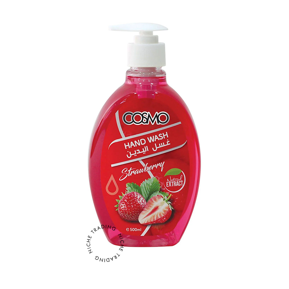 Premium Skincare Product | COSMO HAND WASH STRAWBERRY 500ML – Niche-Trading